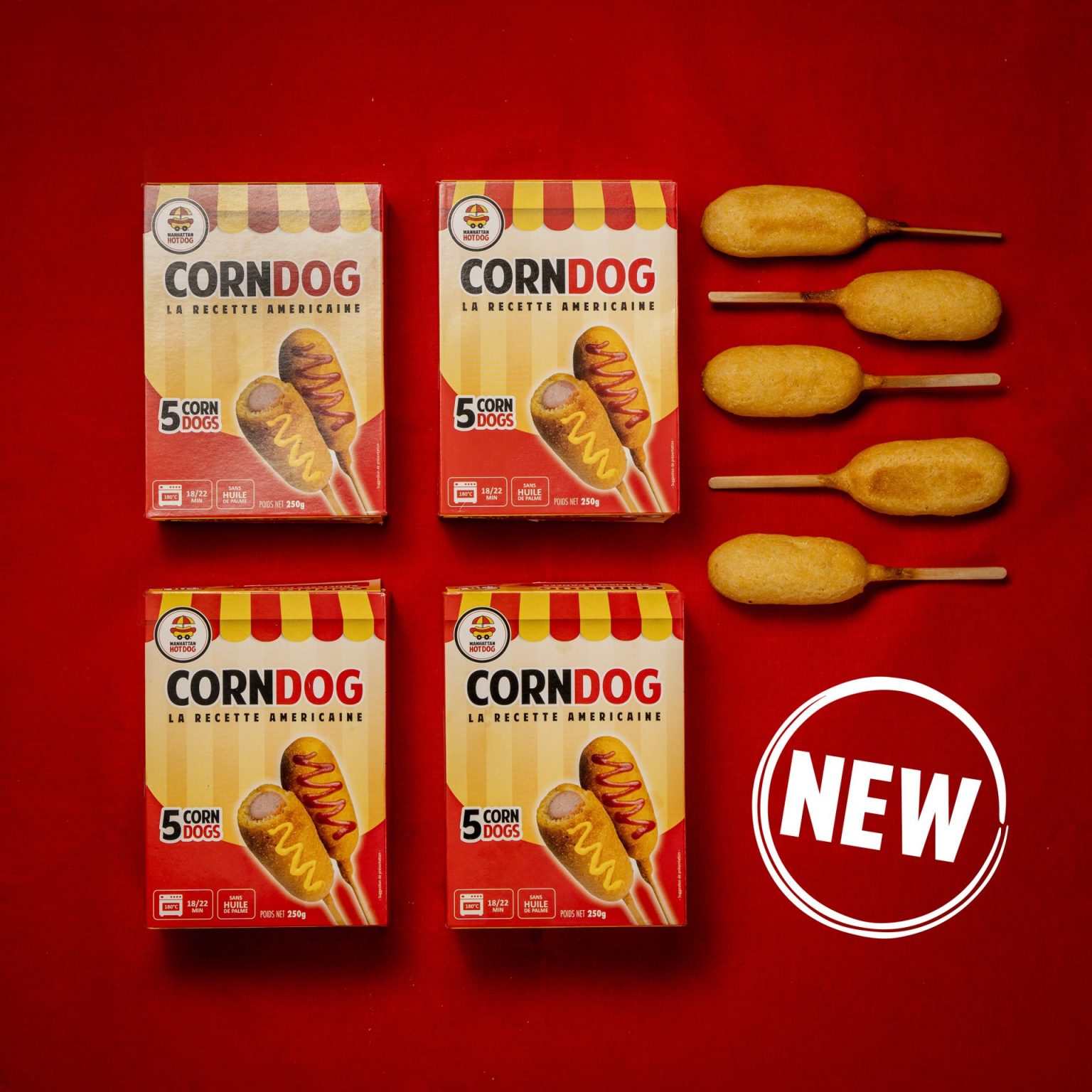 Pack Corn Dog Hot Dog Party - HOT DOG PARTY